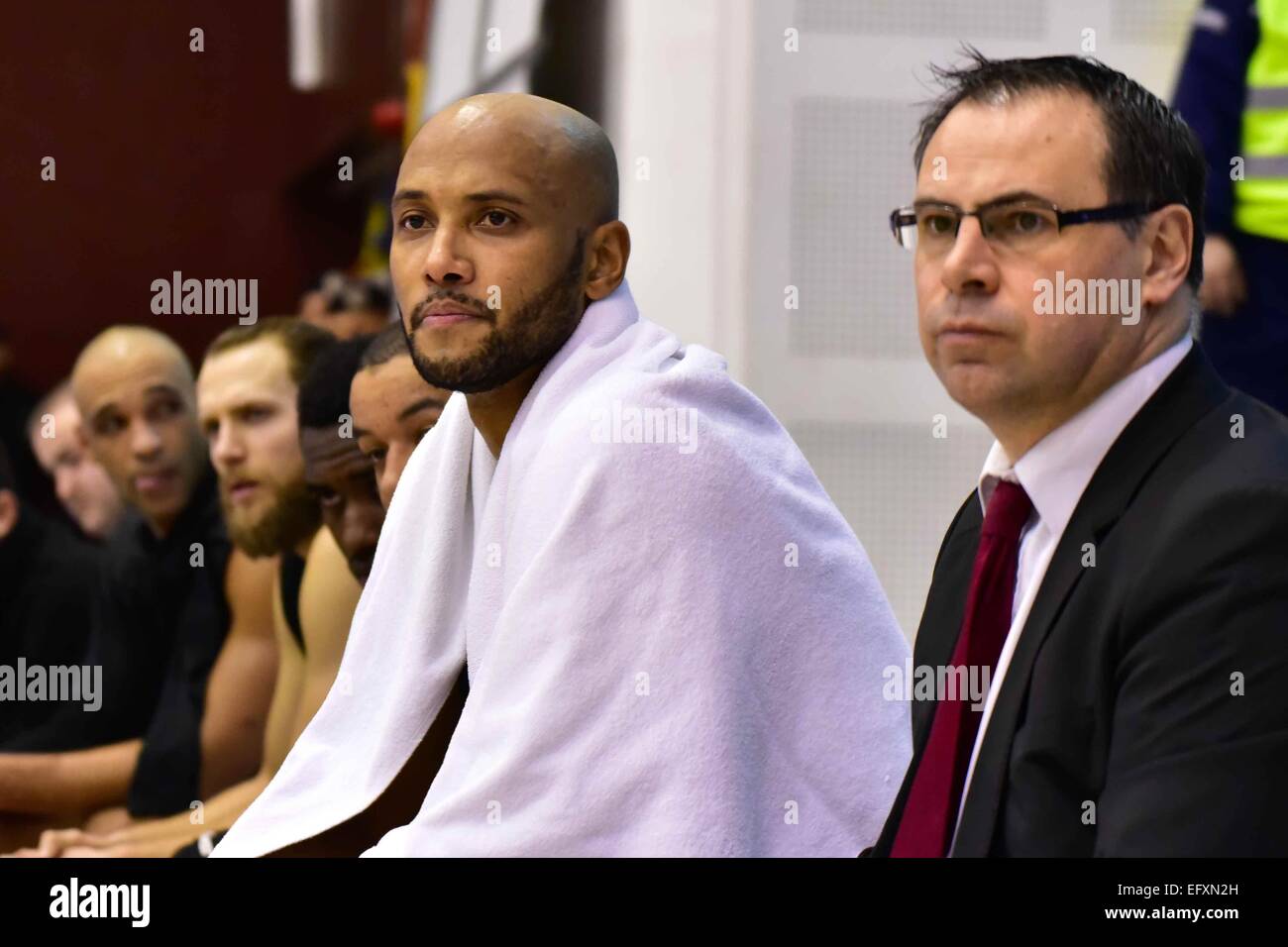 Ploiesti, Romania ROU. 11th Feb, 2015. Miguel Calero, second coach of ...