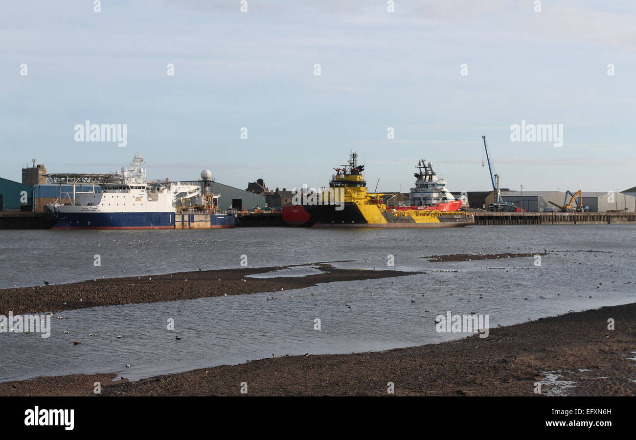 Oil supply vessels montrose hi-res stock photography and images - Alamy