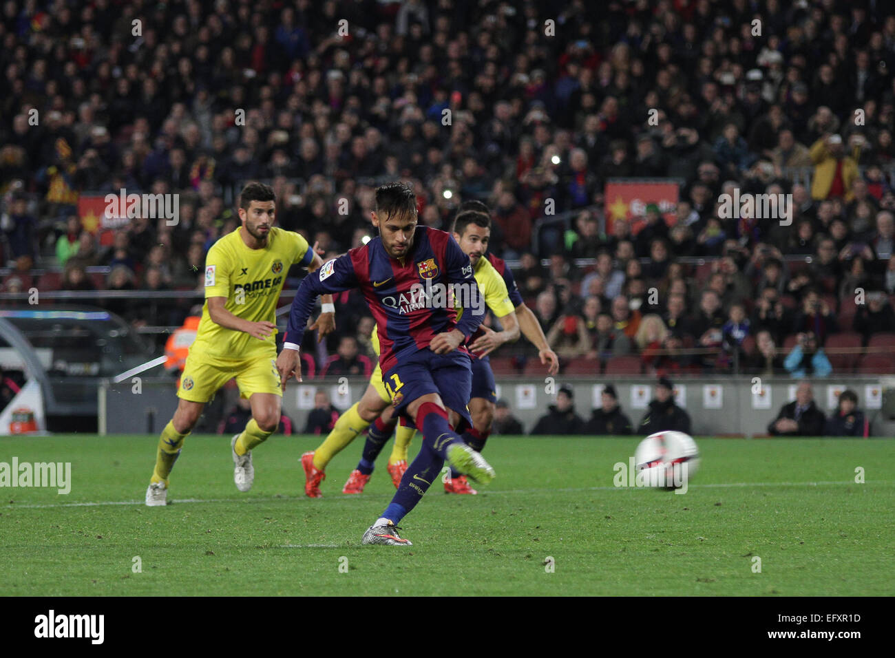 Neymar barcelona final copa del rey 2015 hi-res stock photography and ...