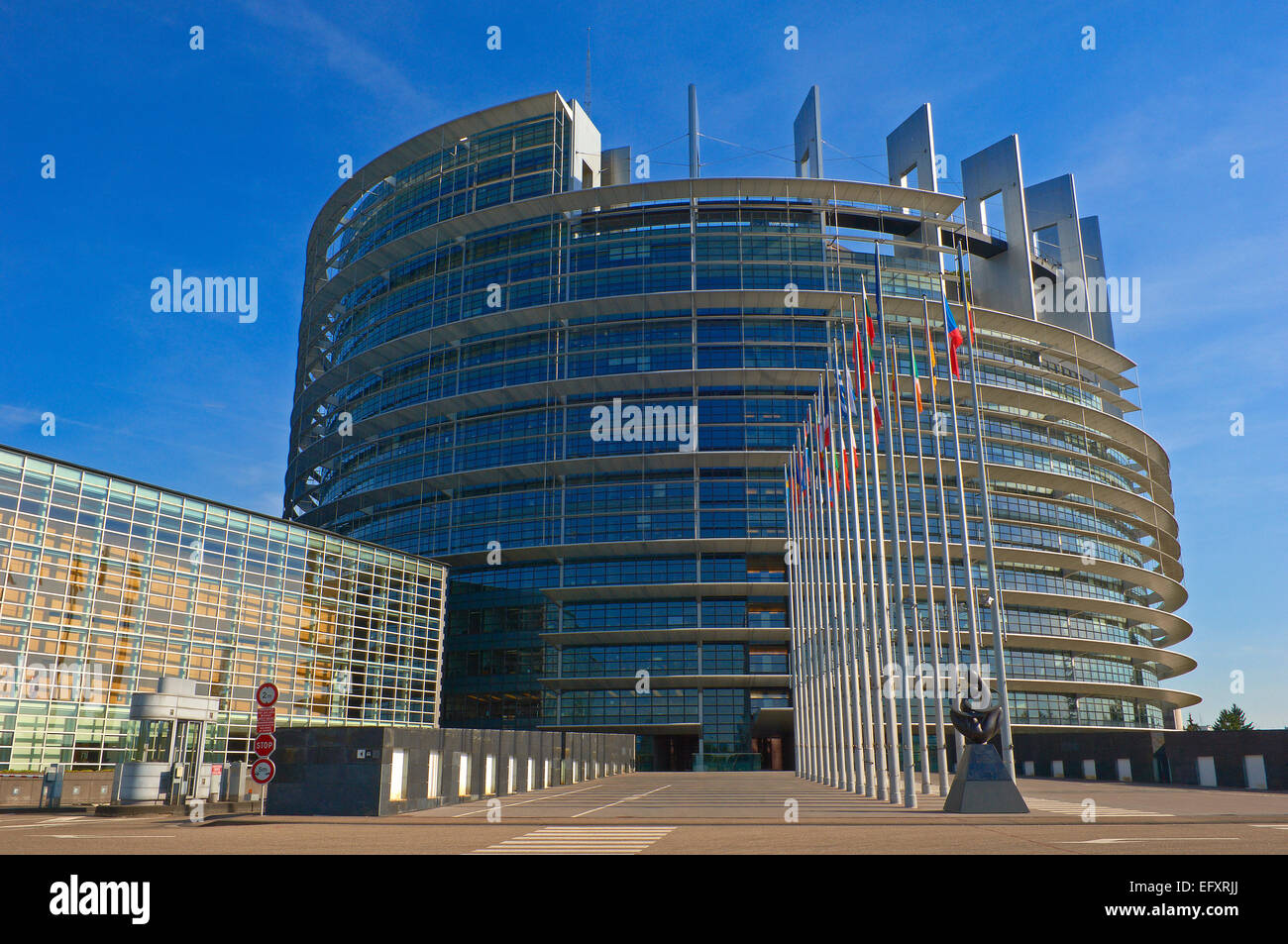 Strasbourg, European Parliament building, UNESCO world heritage site ...