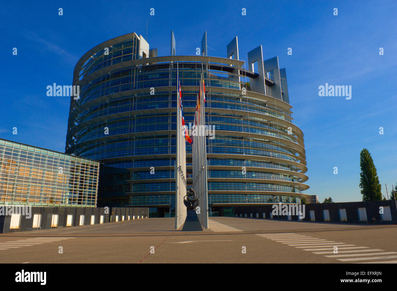 Strasbourg, European Parliament building, UNESCO world heritage site ...
