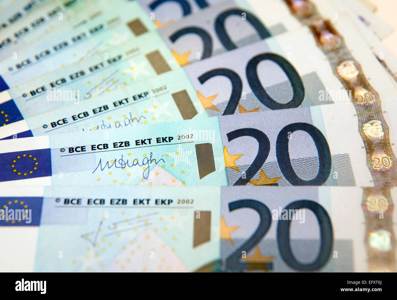 Banknotes euros hi-res stock photography and images - Alamy