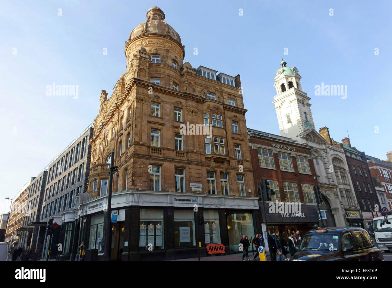 Angel building angel islington london hi-res stock photography and ...
