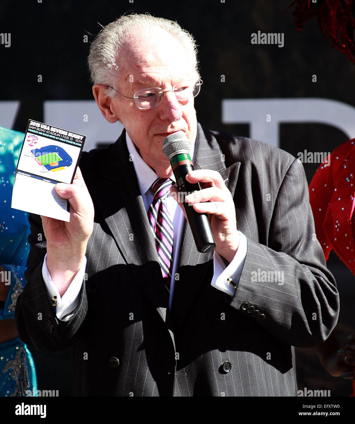 Las Vegas, Nevada, USA. 11th Feb, 2015. Former Las Vegas mayor Oscar ...