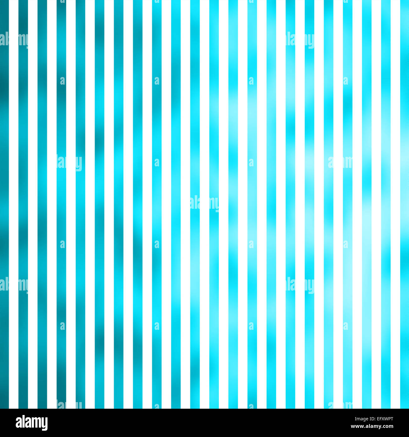 Teal Blue Aqua Turquoise White Metallic Faux Foil Stripes Background ...