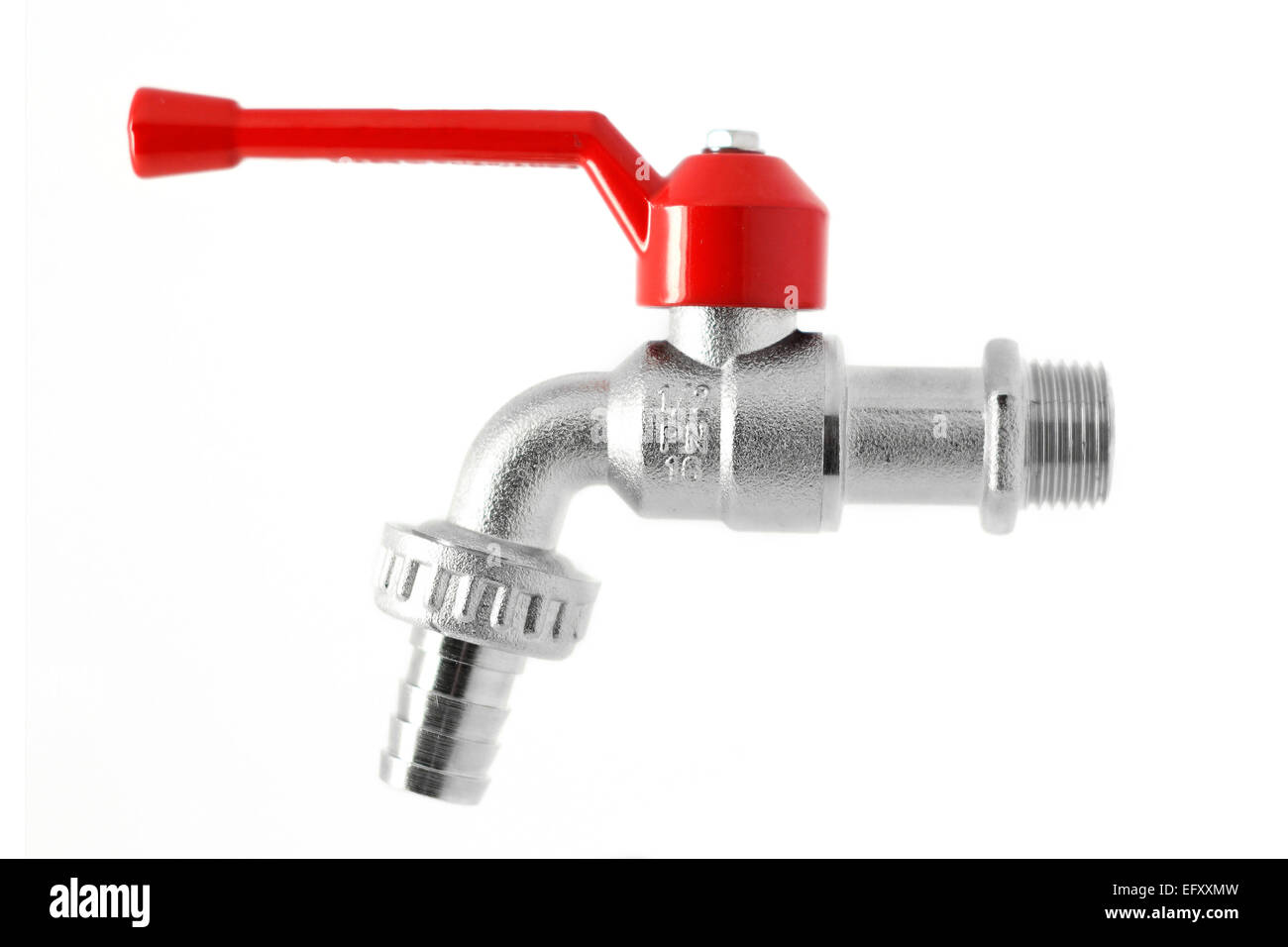 faucet isolated on white background Stock Photo - Alamy