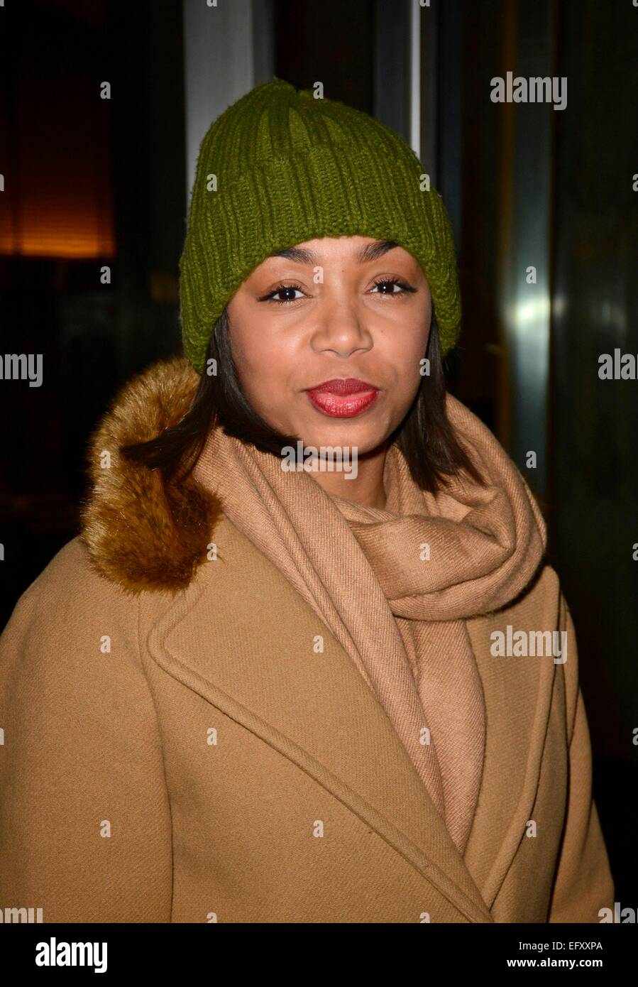 Zaraah abrahams celebrity candids wed paparazziec hi-res stock ...