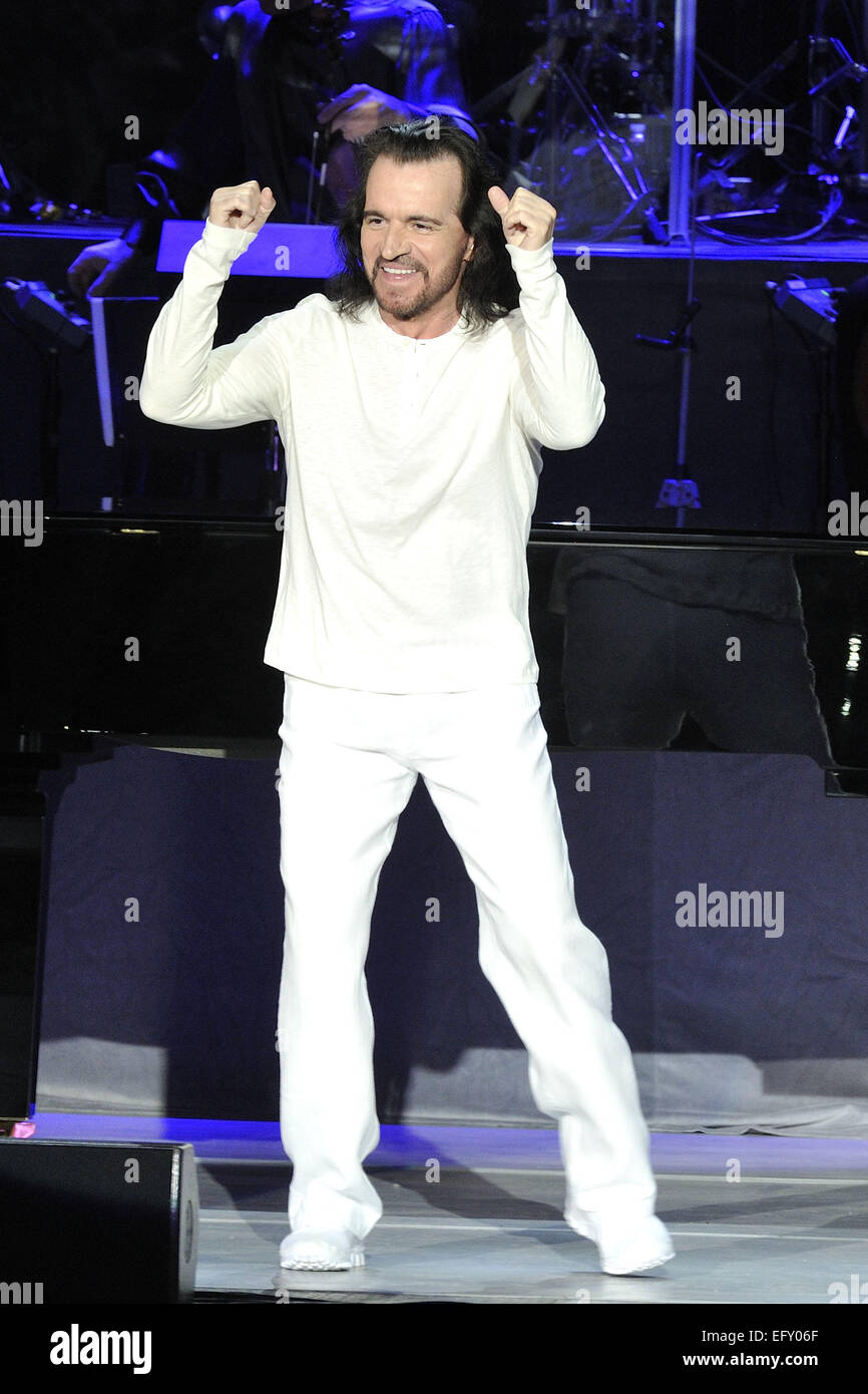 Yanni performs live at the Molson Canadian Amphitheatre Featuring ...