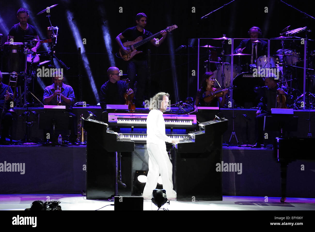 Yanni performs live at the Molson Canadian Amphitheatre Featuring ...
