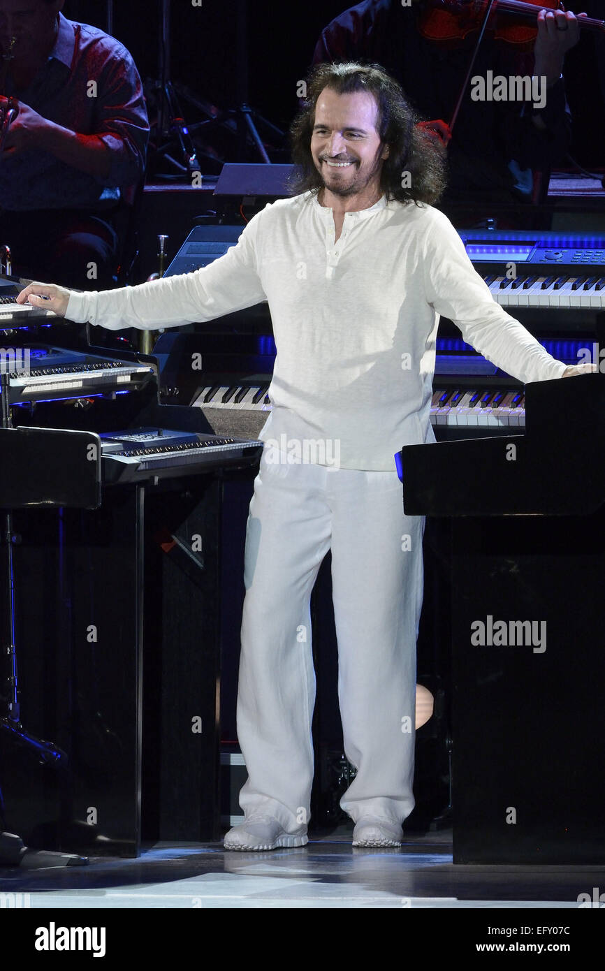 Yanni performs live at the Molson Canadian Amphitheatre Featuring ...