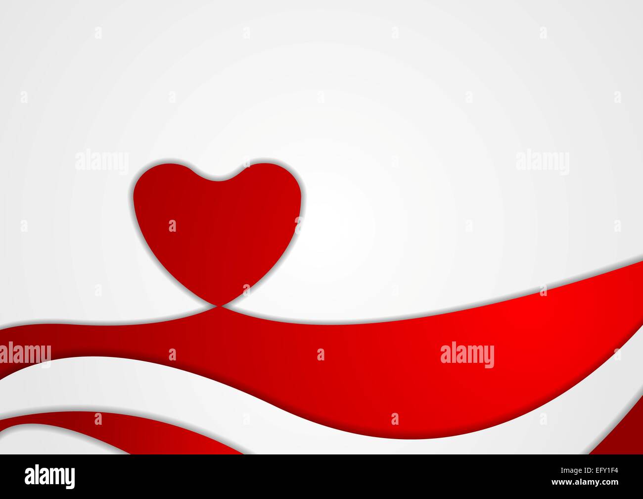 Abstract Valentine background with heart. Vector design Stock Photo - Alamy