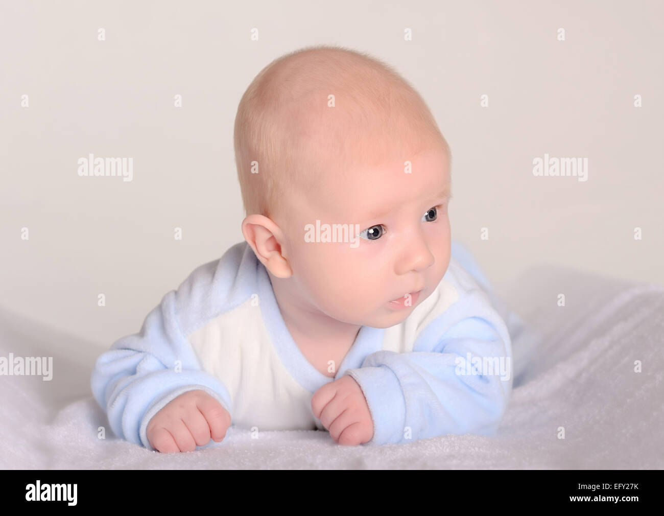 Photo of an adorable baby boy Stock Photo - Alamy