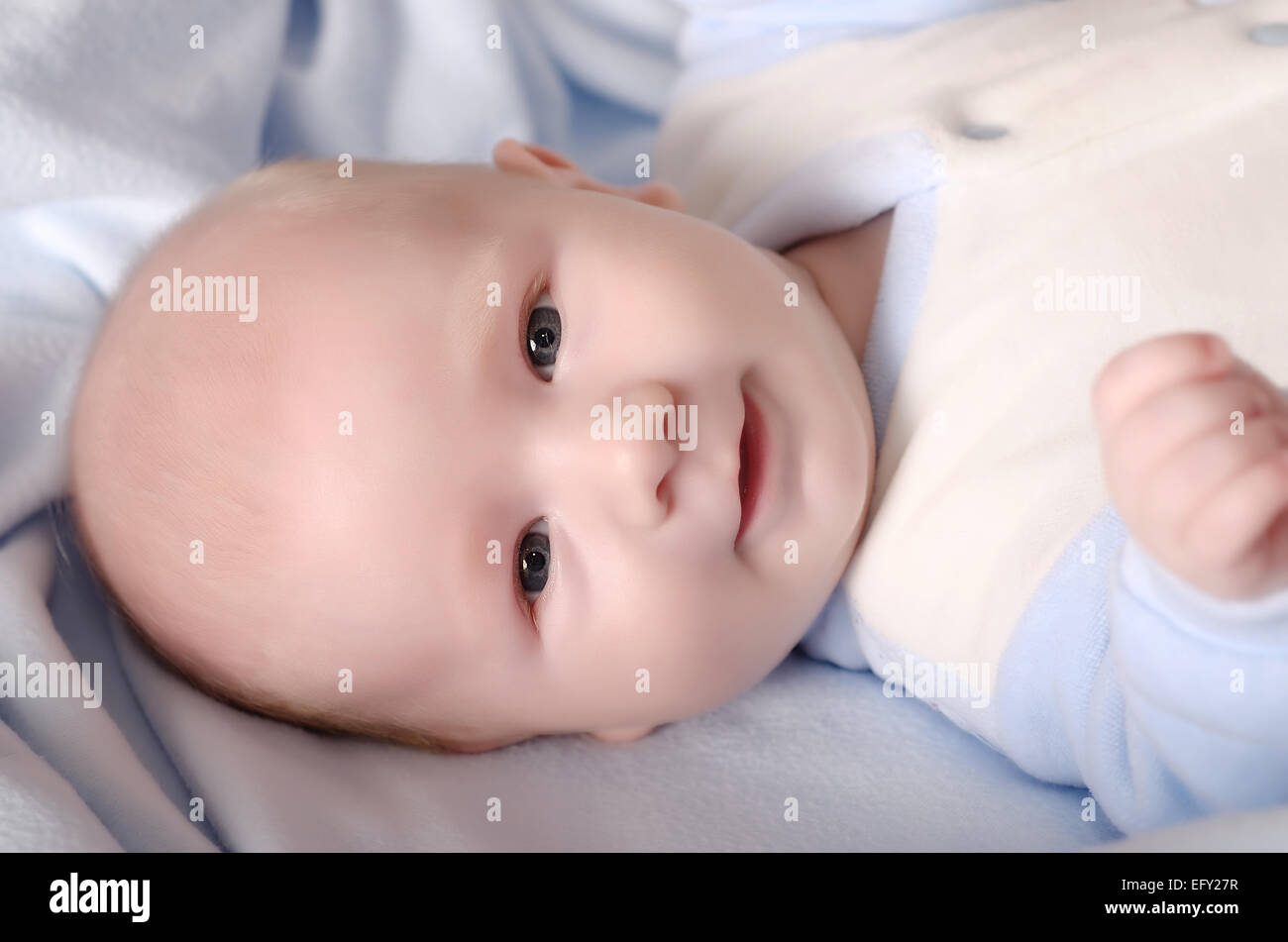 Photo of an adorable baby boy Stock Photo - Alamy