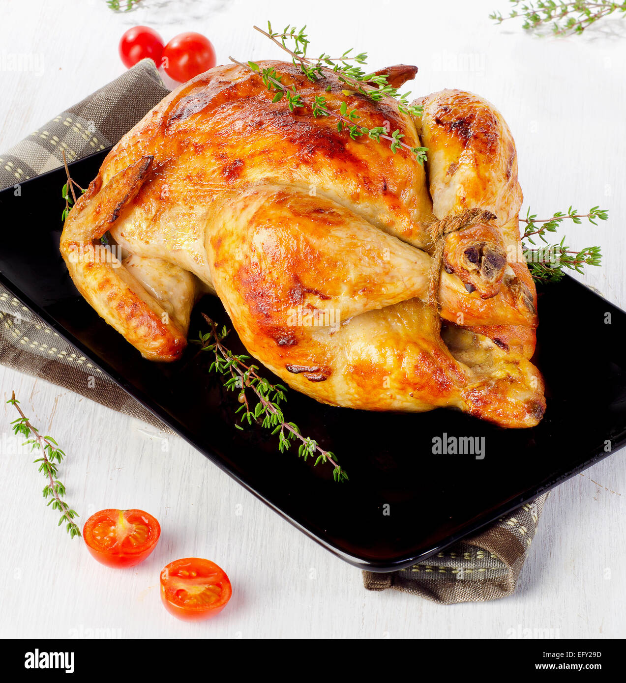 Whole chicken meat hi-res stock photography and images - Alamy