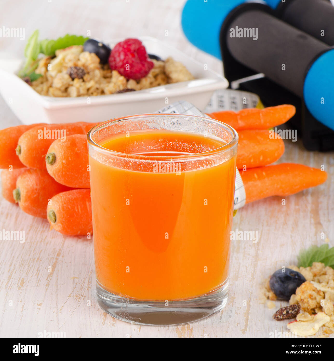 Healthy food dumbbells hi-res stock photography and images - Alamy