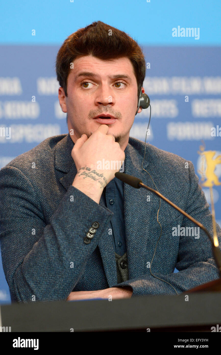 Berlin, Germany. 11th Feb, 2015. Emilian Oprea during the 'Why me?/De ...