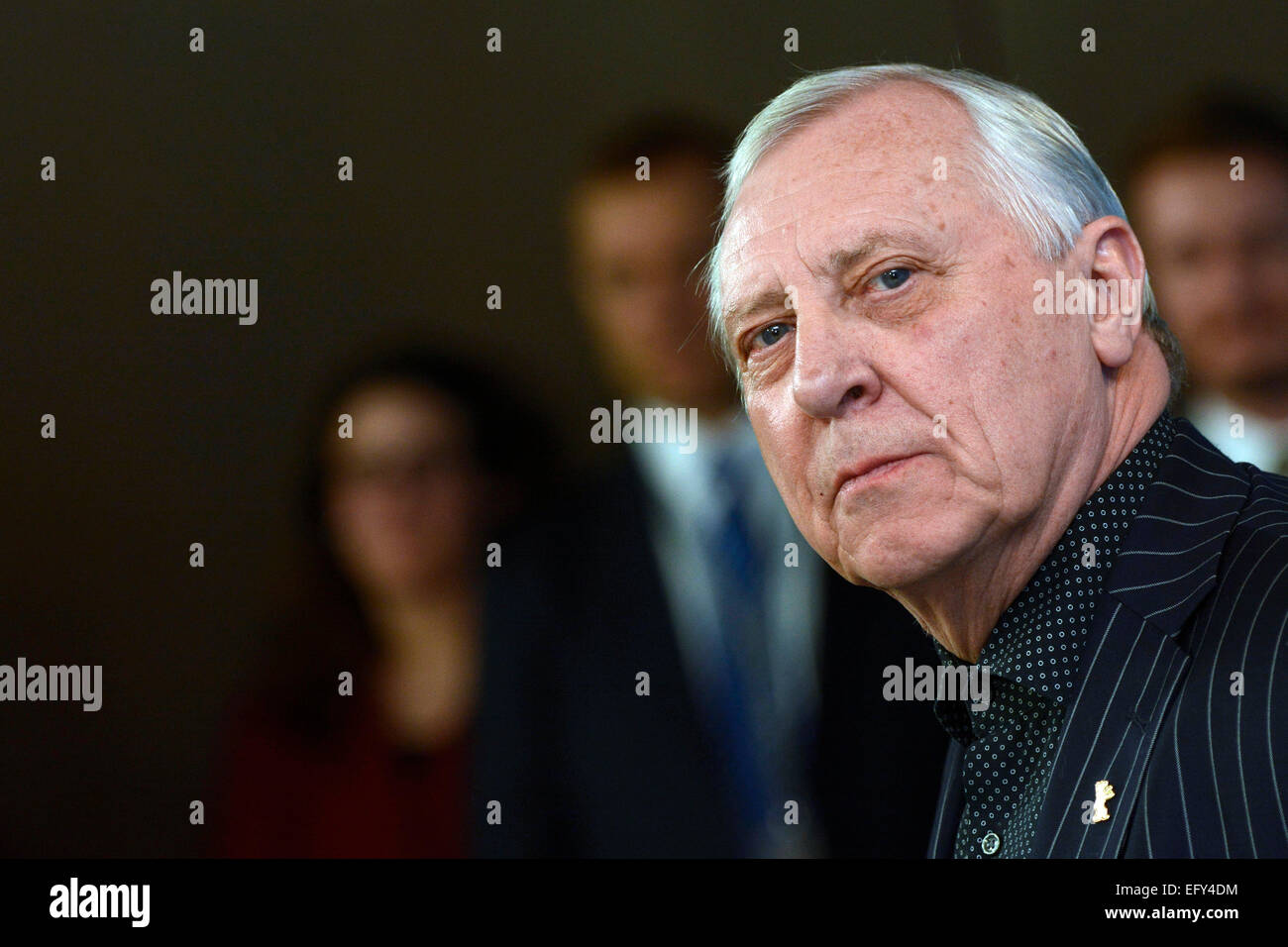 Berlin, Germany. 11th Feb, 2015. Peter Greenaway during the 'Eisenstein ...