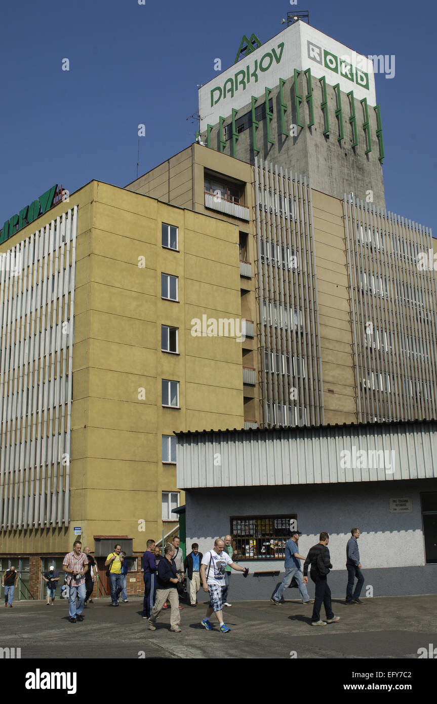 Darkov Mine, OKD, emploee Stock Photo - Alamy