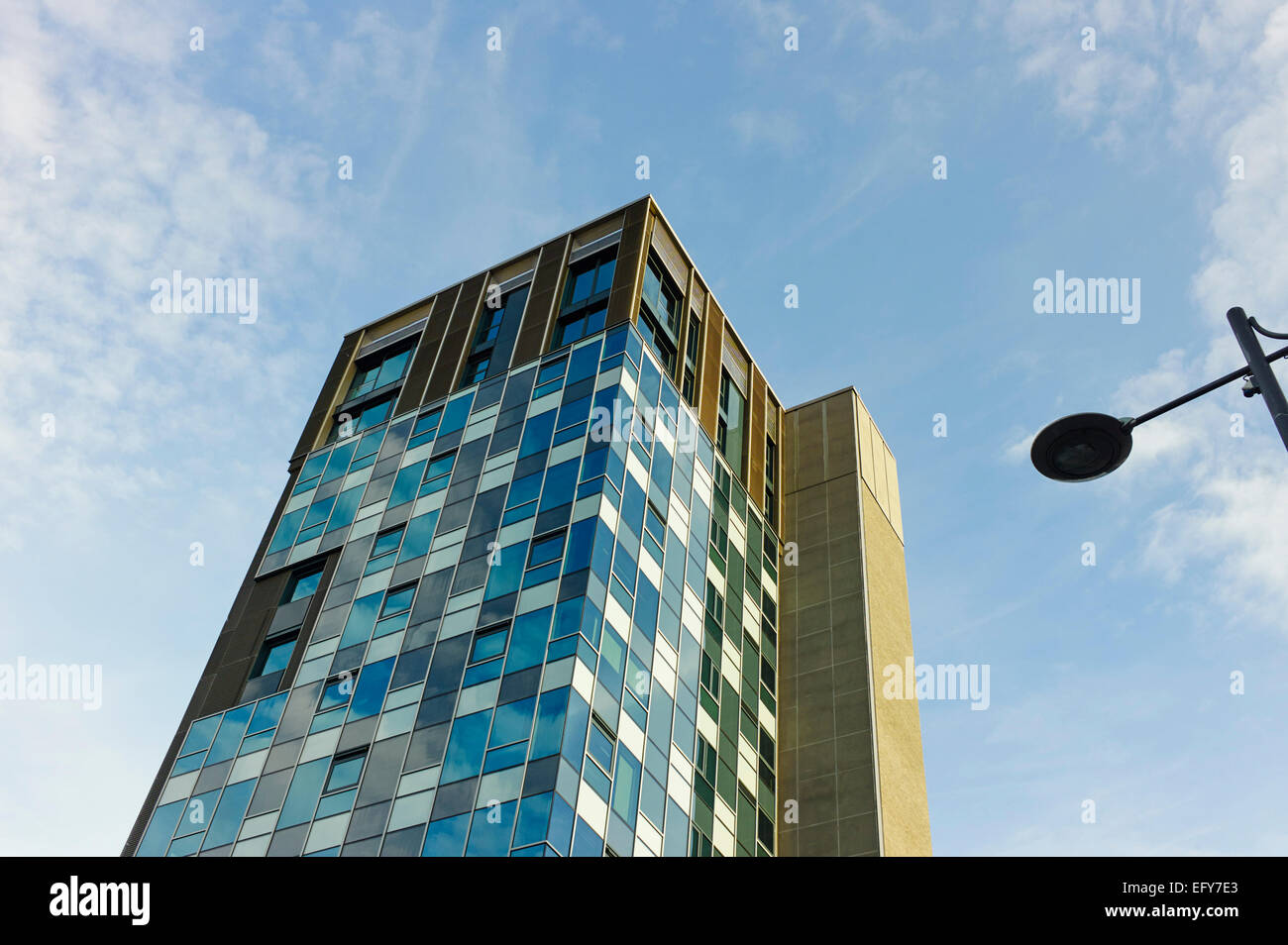 Tall tower block in Norwich Stock Photo - Alamy