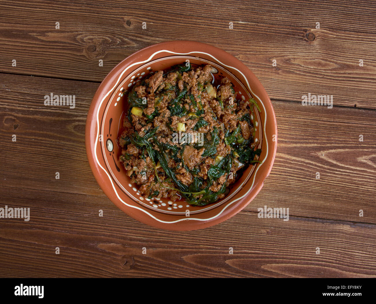 Palaver sauce - stew widely eaten in West Africa, including Ghana ...