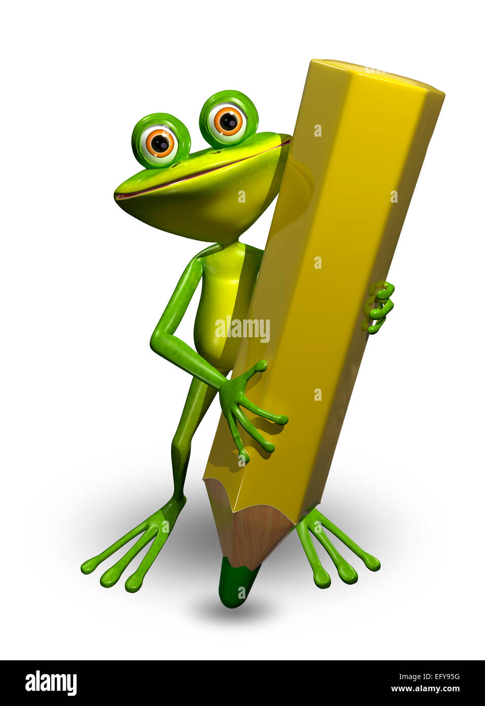 Frog pencil hi-res stock photography and images - Alamy