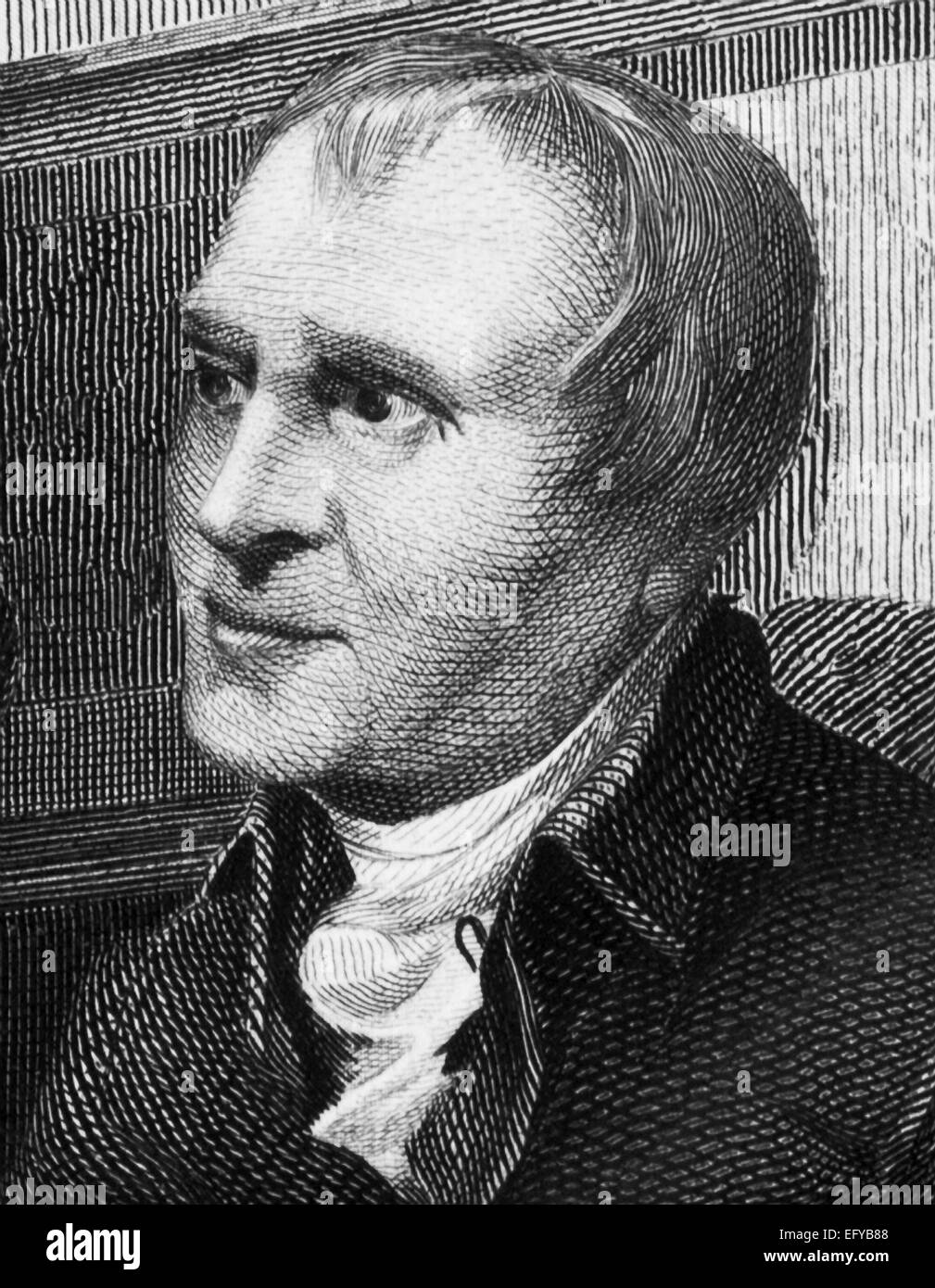 Vintage portrait of Roger Sherman Stock Photo - Alamy