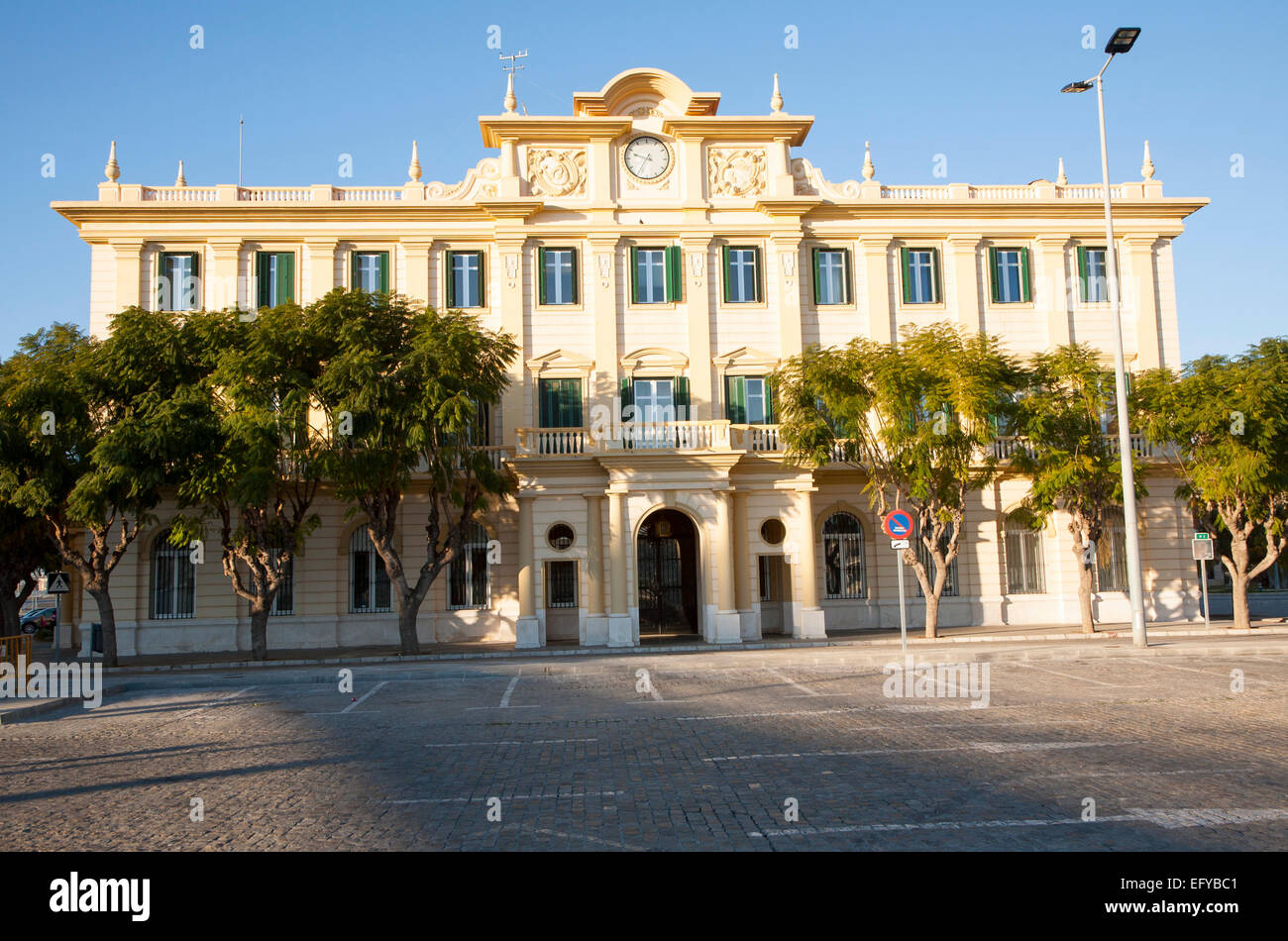 Historic port authority office building Malaga, Spain eclectic ...