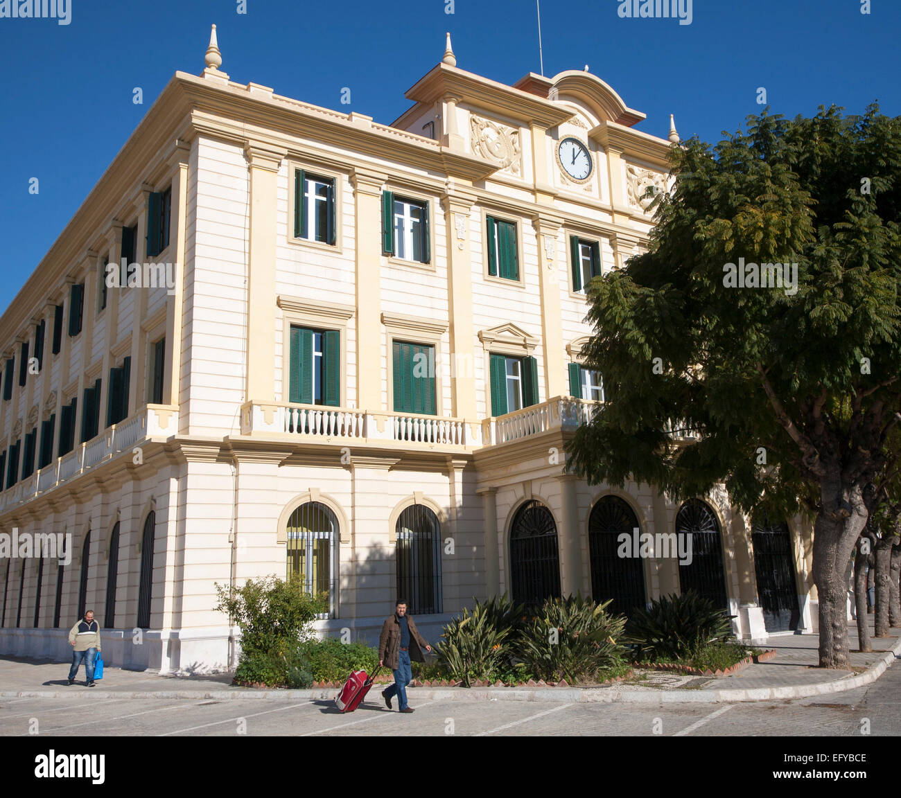 Historic port authority office building Malaga, Spain eclectic ...