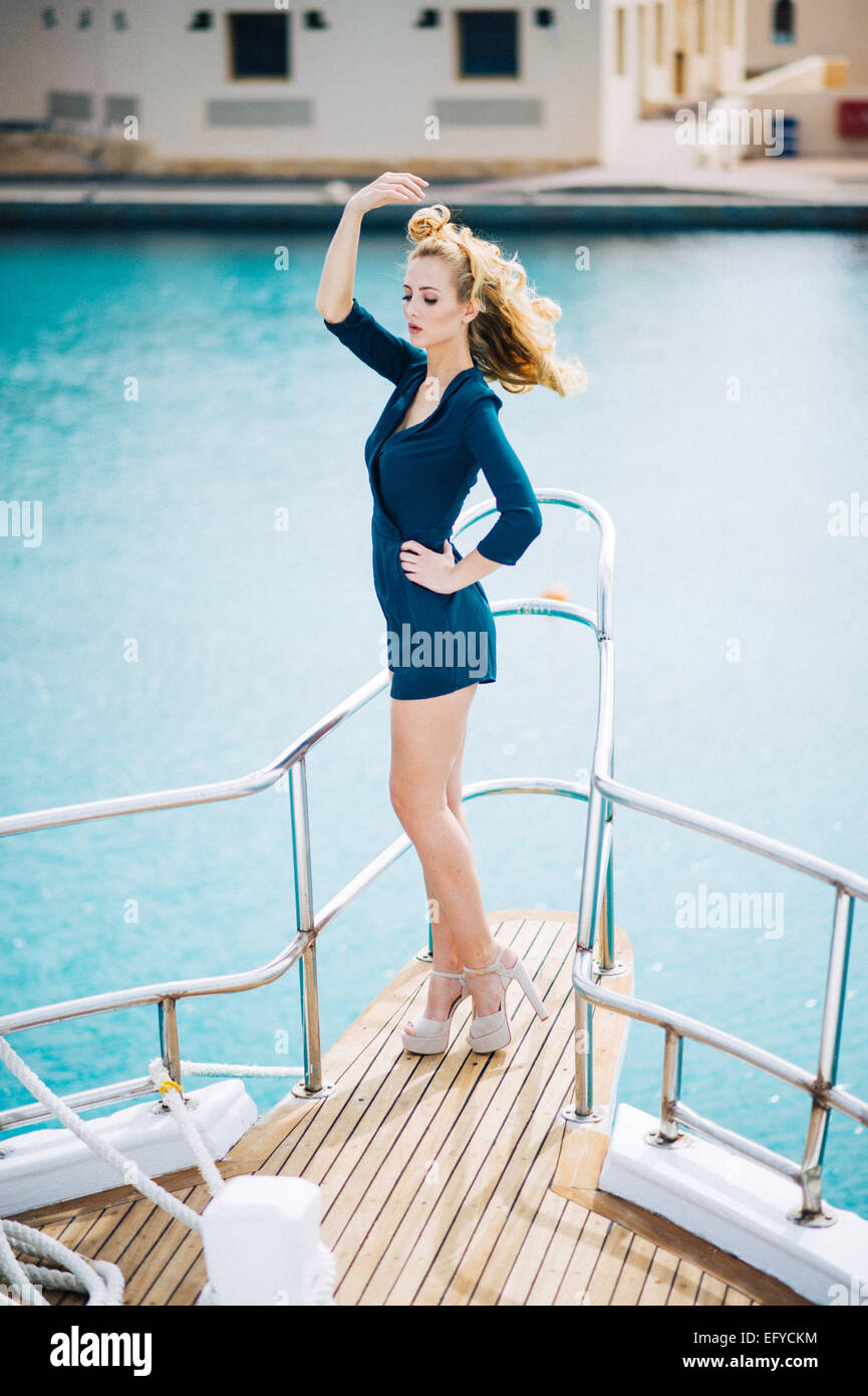 Carmen Mercedes Kroll - "Miss Duesseldorf 2014 & Miss NRW 2015" poses ...