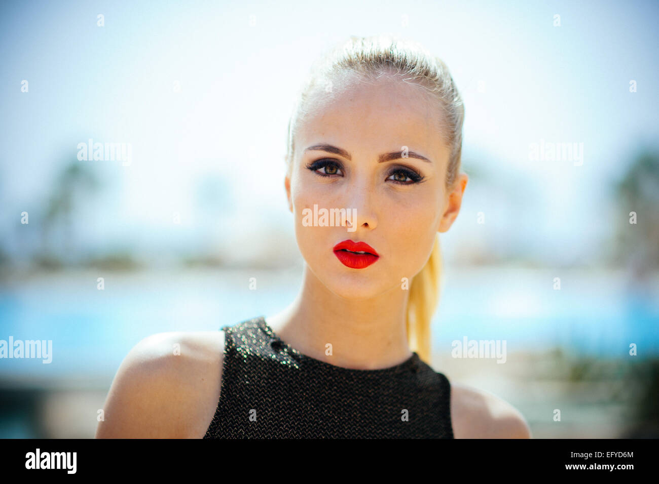 Carmen Mercedes Kroll - "Miss Duesseldorf 2014 & Miss NRW 2015" poses ...