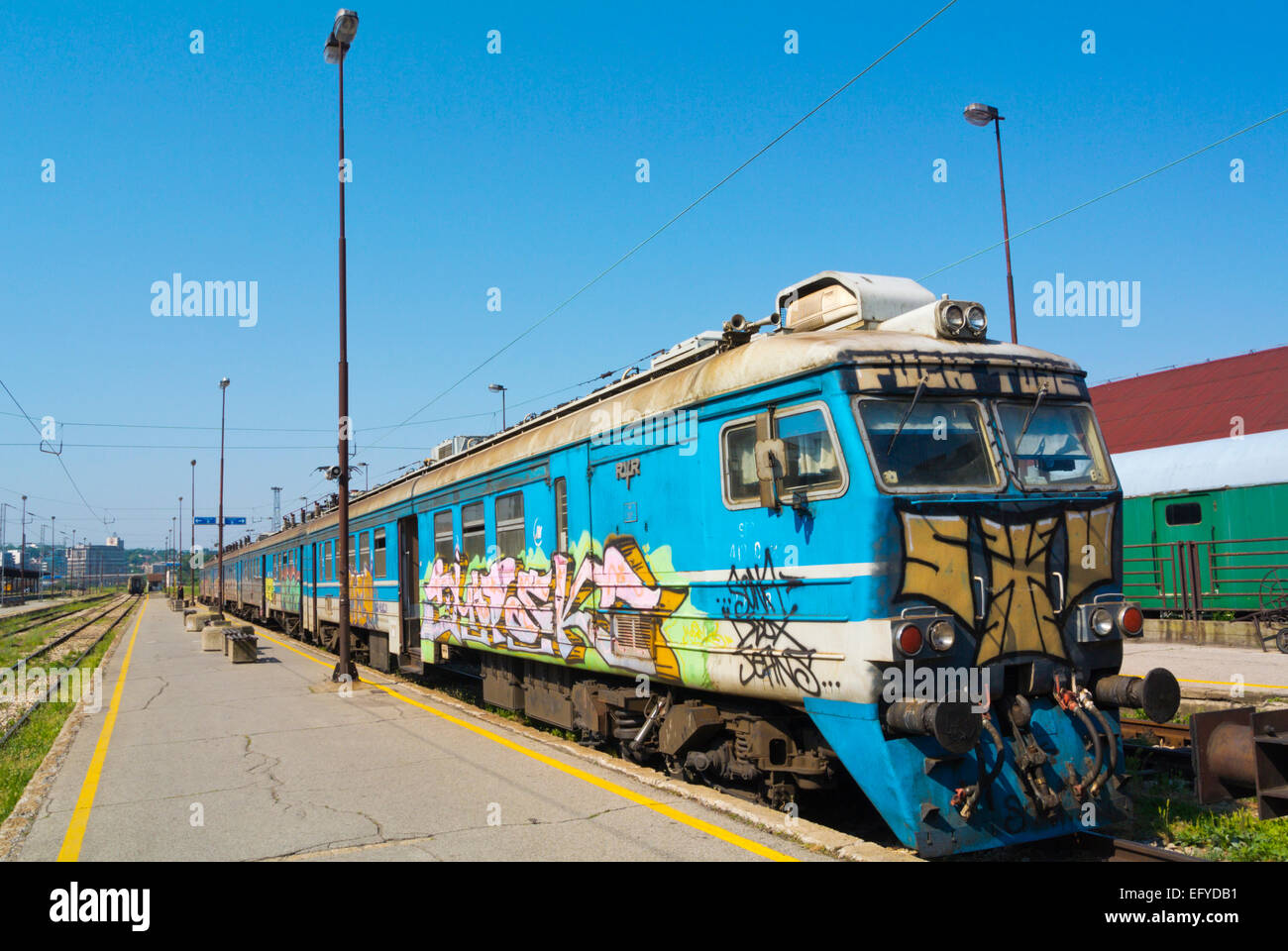 Serbian train stations hi-res stock photography and images - Alamy
