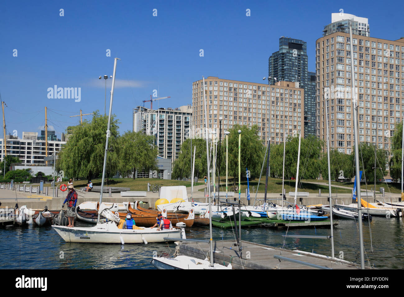 Waterfront in Toronto, Ontario, Canada Stock Photo - Alamy