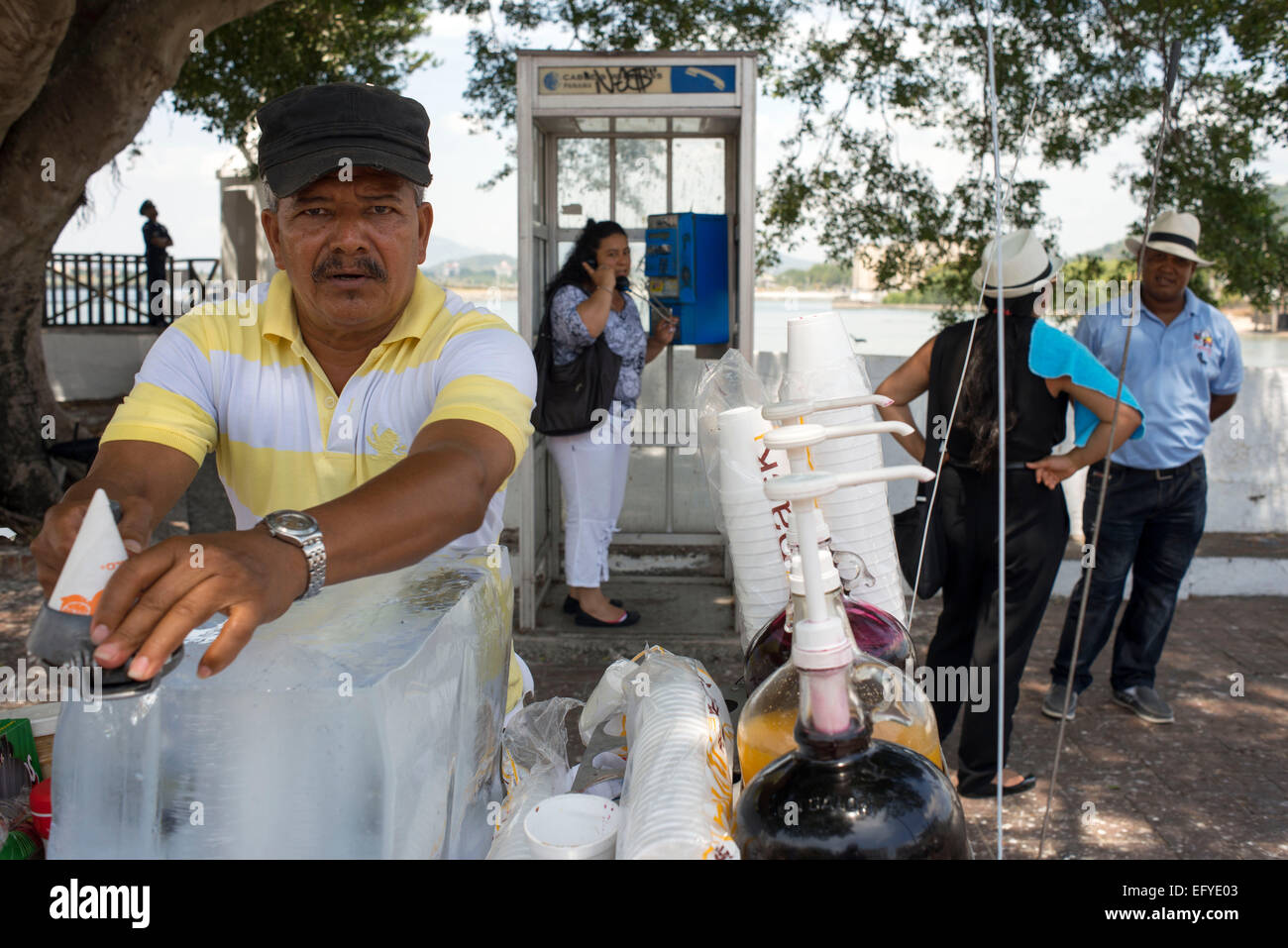Raspados vendor panama hi-res stock photography and images - Alamy