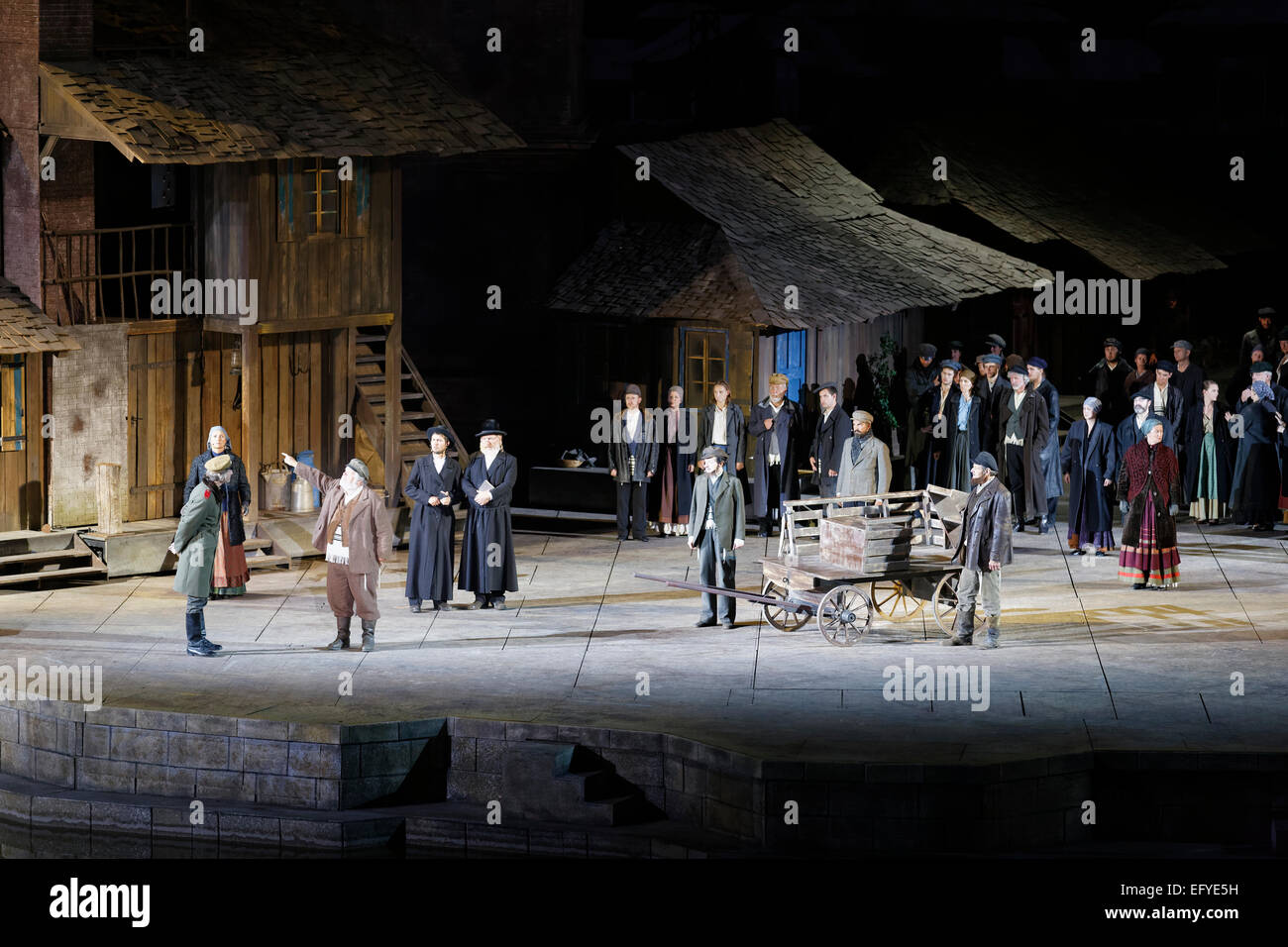 Musical Anatevka, Seefestspiele auf Seebühne Mörbisch, Mörbisch am See ...