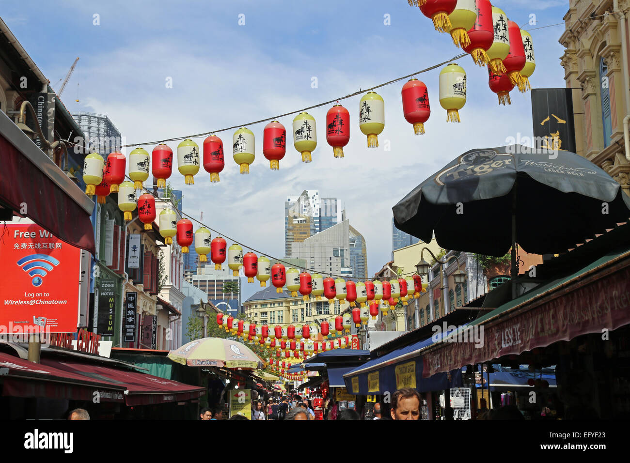 Chinatown in Singapore - 2014 Stock Photo - Alamy
