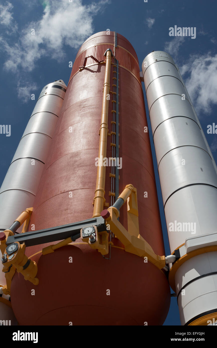 Space Shuttle Boosters at the Kennedy Space Center Stock Photo - Alamy
