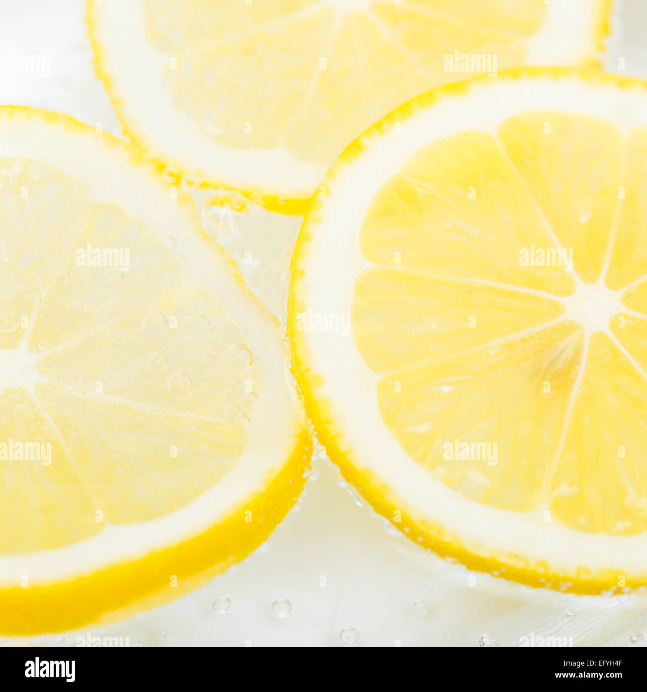 slieces of lemon Stock Photo - Alamy