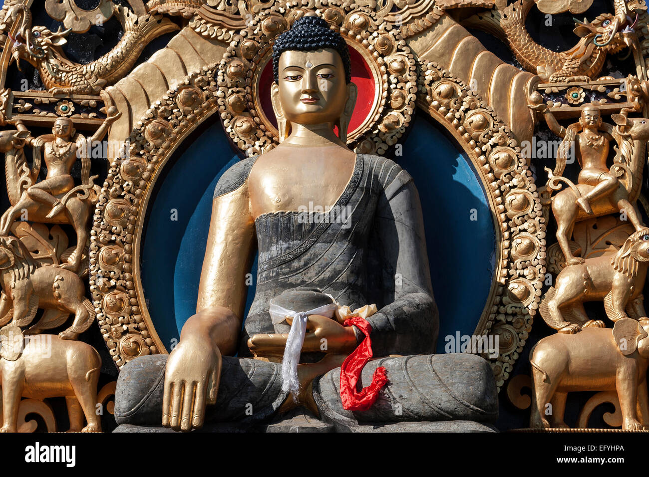 Thrangu tashi yangtse monastery hi-res stock photography and images - Alamy