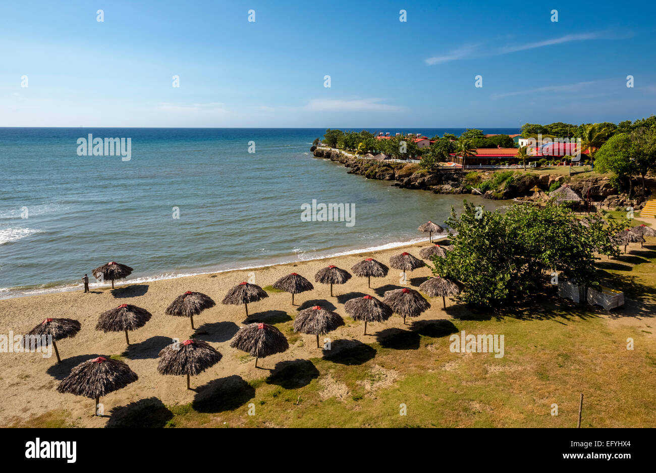 Beach, Yaguanabo, Cienfuegos Province, Cuba Stock Photo - Alamy