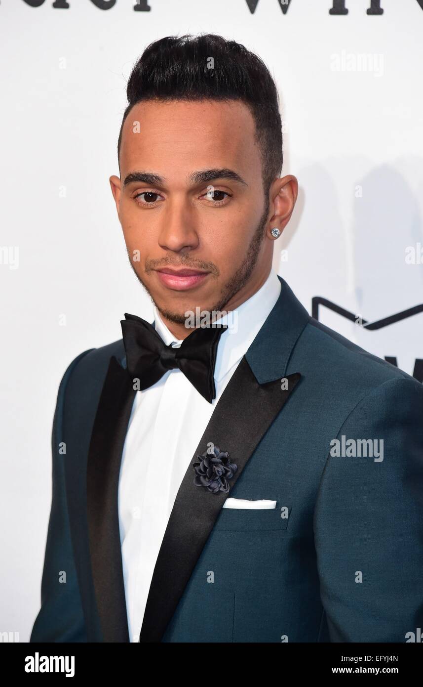 New York, NY, USA. 11th Feb, 2015. Lewis Hamilton at arrivals for ...