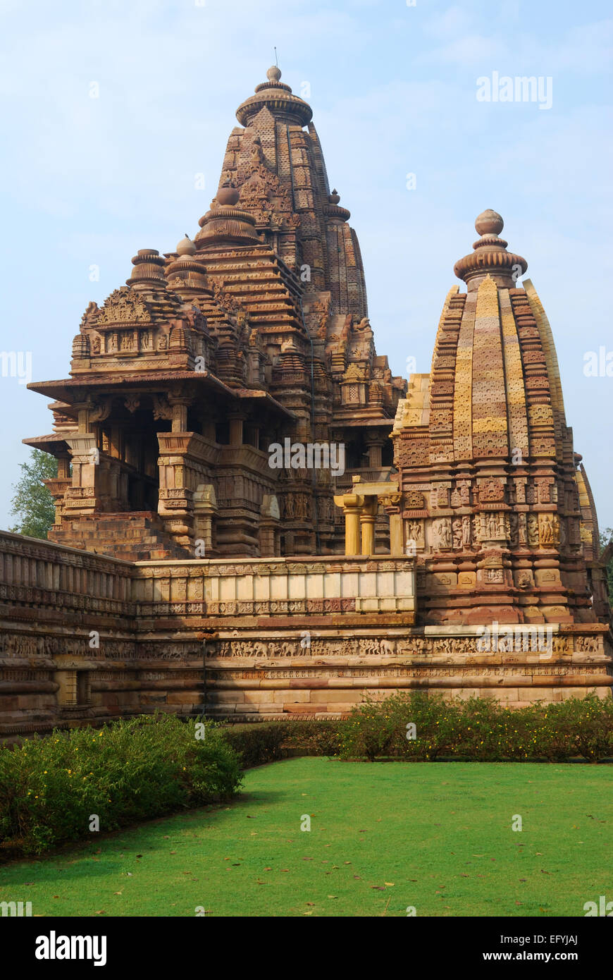 Lakshmana temple khajuraho hi-res stock photography and images - Alamy