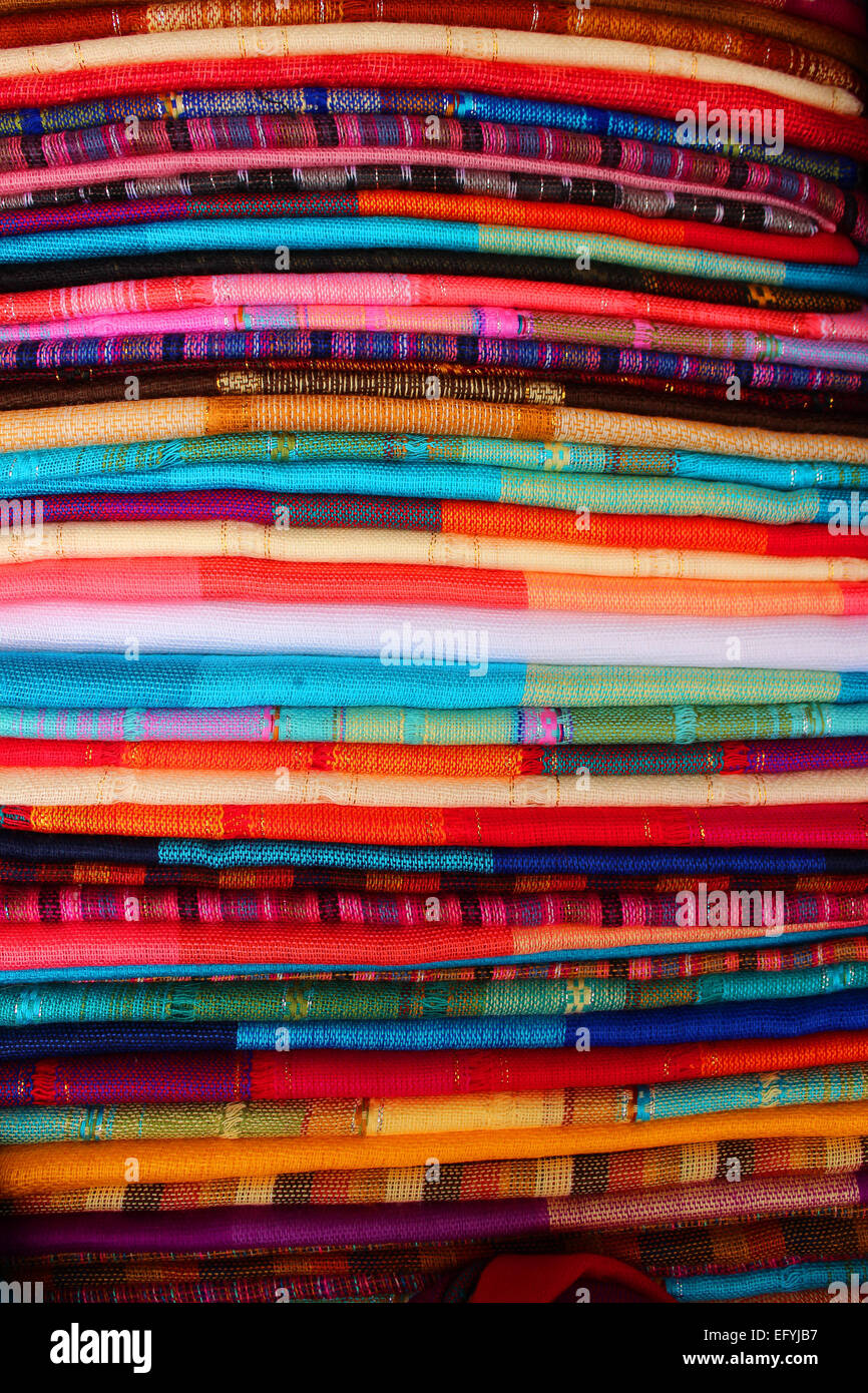 Patterns and colors in abstract handmade textiles for sale at the ...