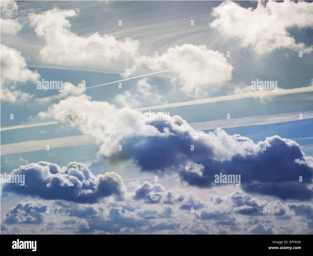 Heavy, dark clouds and sky Stock Photo - Alamy