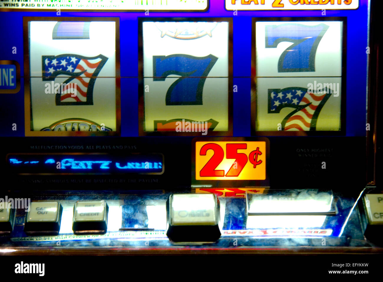 Slot machine, Las Vegas, Nevada Stock Photo - Alamy