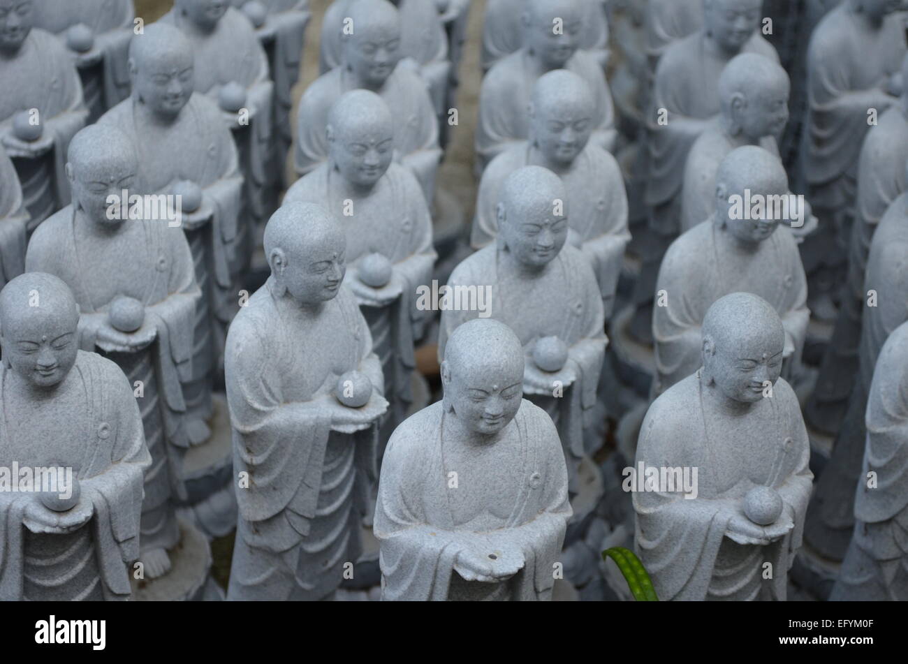 Jizo statues in Kamakura, Japan Stock Photo - Alamy