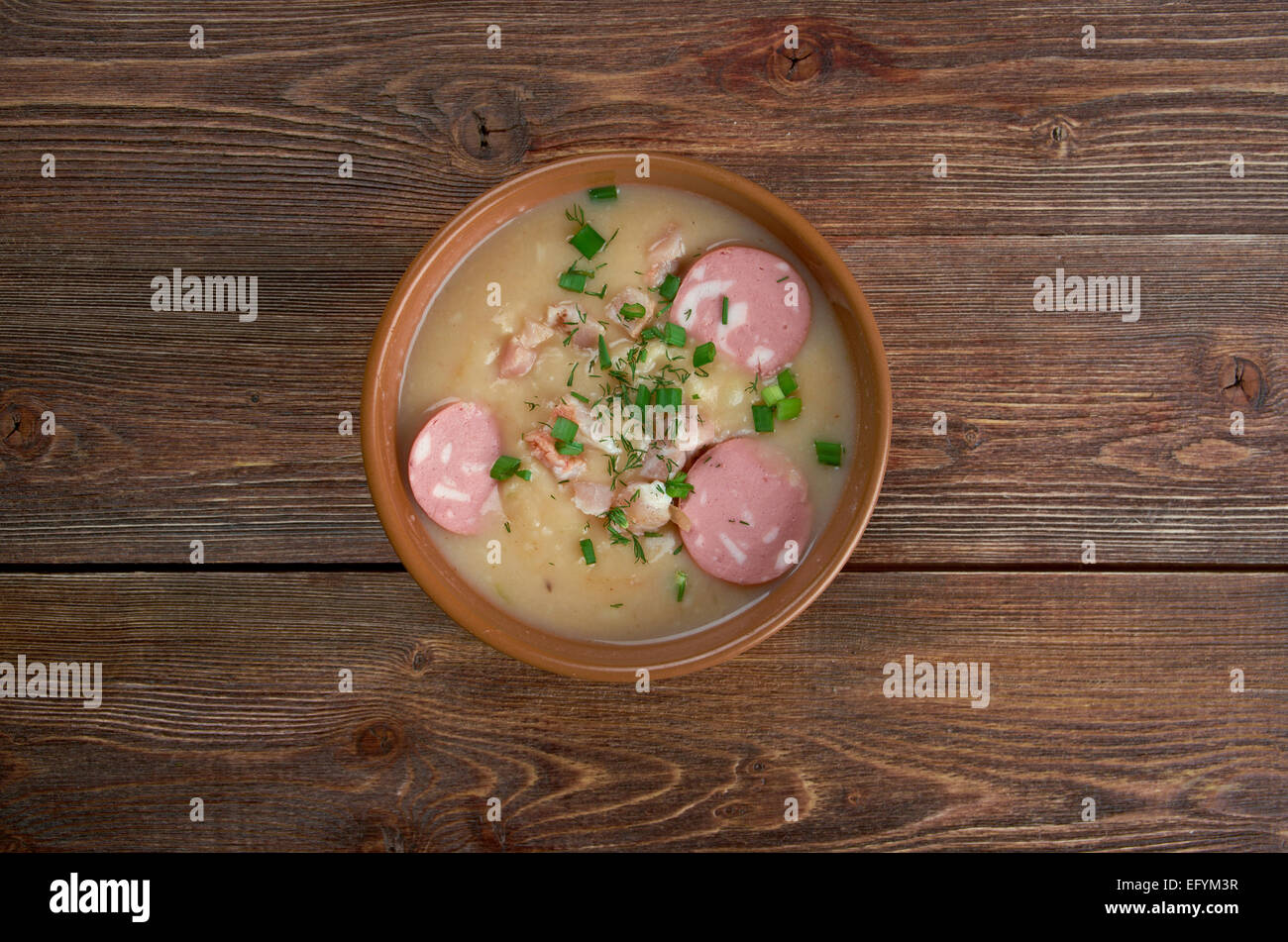 German cuisine potato soup hi-res stock photography and images - Alamy