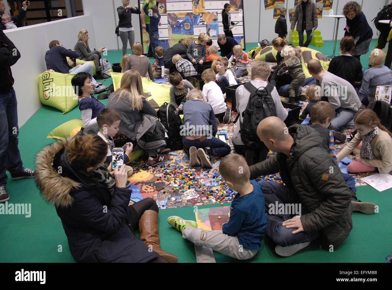 Copenhagen, Denmark. 12th February, 2015. Lego world starts today for 4 ...