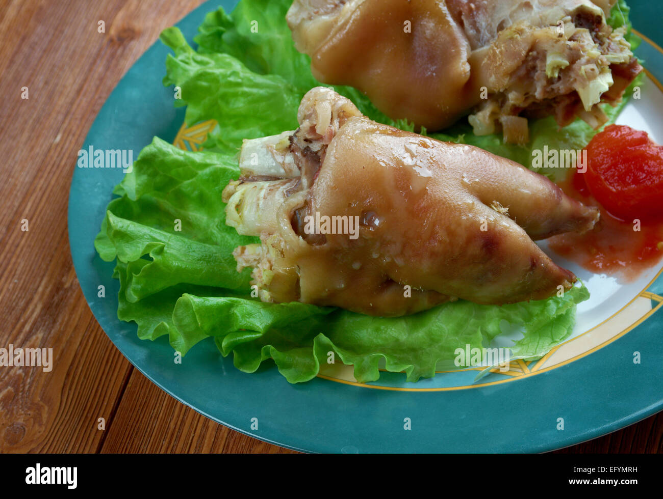 Pig feet cuisine hi-res stock photography and images - Alamy
