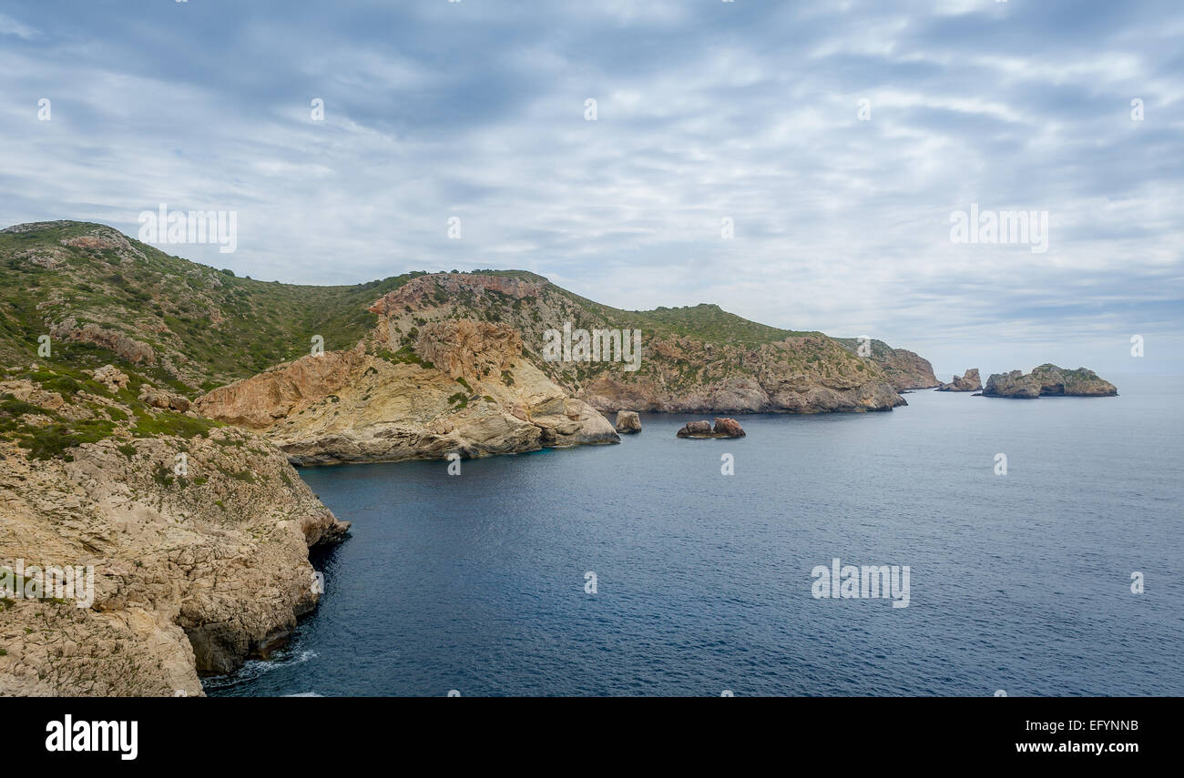Mediterranean sea landscape Stock Photo - Alamy
