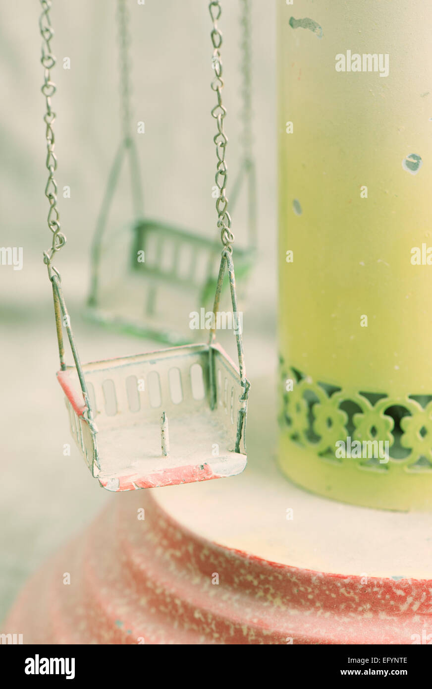 Toy swing hi-res stock photography and images - Alamy